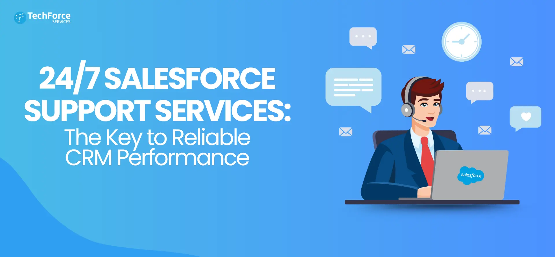 24/7 Salesforce Support Services for CRM Performance
