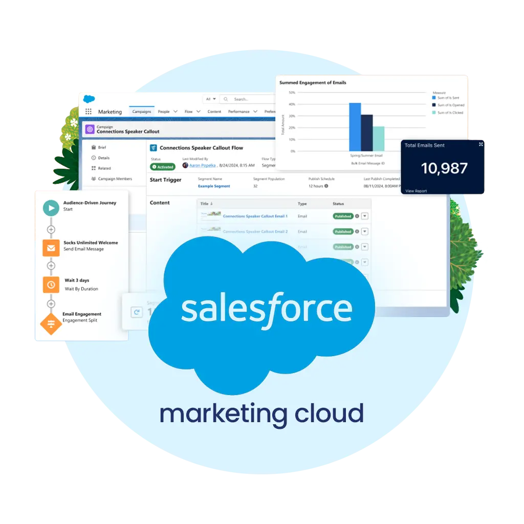 Salesforce Marketing Cloud Implementation | 10+ Yrs Expertise