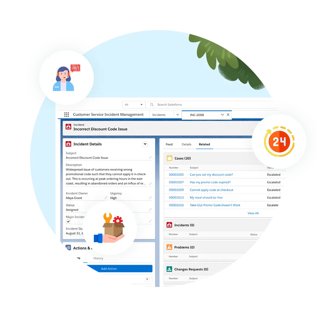 Salesforce Service Cloud Implementation 10 Yrs Expertise